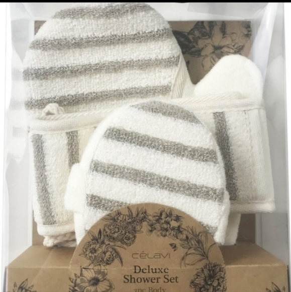 Celavi | Bath & Body | Bath Body Sponge Gift Set Sponges Face And Body ...